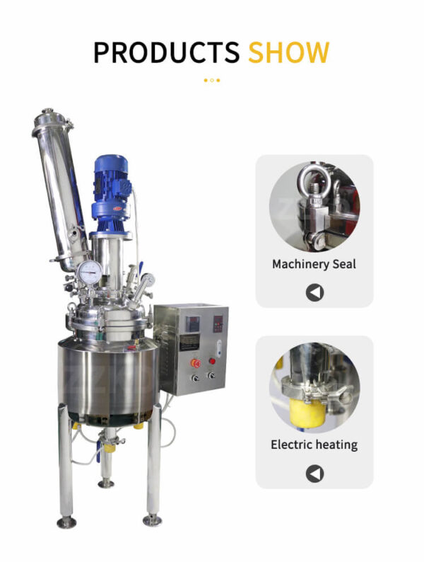 Stainless Steel Reactor Working Principle - FBL