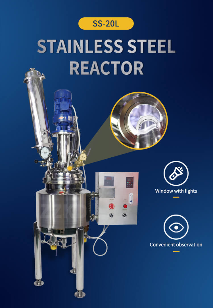 Stainless Steel Reactor Working Principle - FBL
