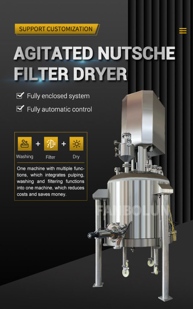 Agitated Nutsche Filter Dryer - FBL